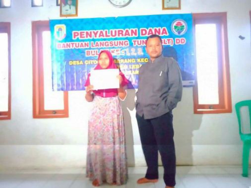 114 KPM di Desa Citorek Sabrang Menerima BLT Dana Desa Bulan Ke 1,2,3 ...